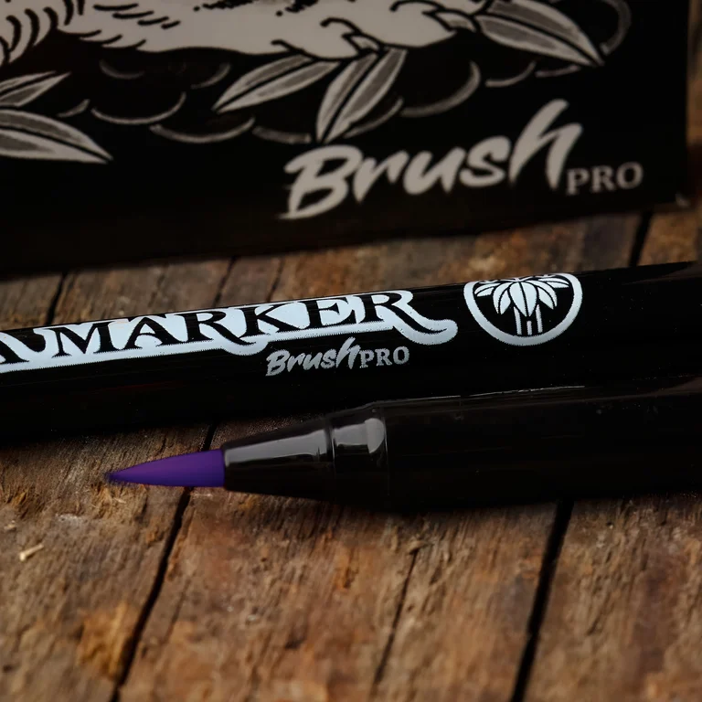 TORA Marker Brush PRO Tip - RINDO VIOLET – Lundberg Custom Supplies Sweden